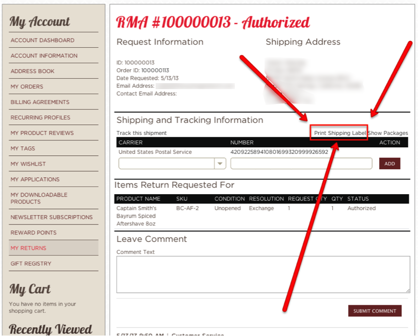 How to Process an RMA in Magento Enterprise Edition